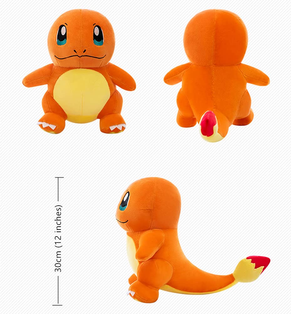 CHAOZI0 All Stars, Fire Dragon Plush Toy, Plush Stuffed Animal Dinosaur Plush Toy, Fire Dragon Toy Height (12inches)