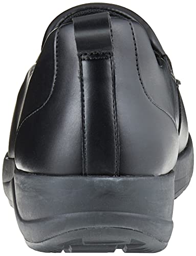 Amazon Essentials Men's Service Shoe, Black, 9.5
