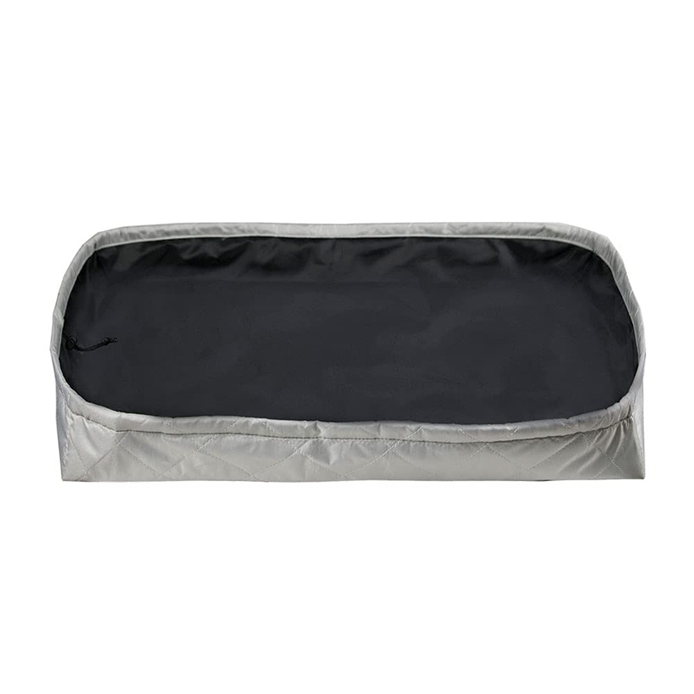 Saycker Air Conditioner Cover with Drawstring, AC Unit Covers for Inside, Window AC Unit Cover, Prevents Draft, Washable Design(Size:17x13x3 inch)