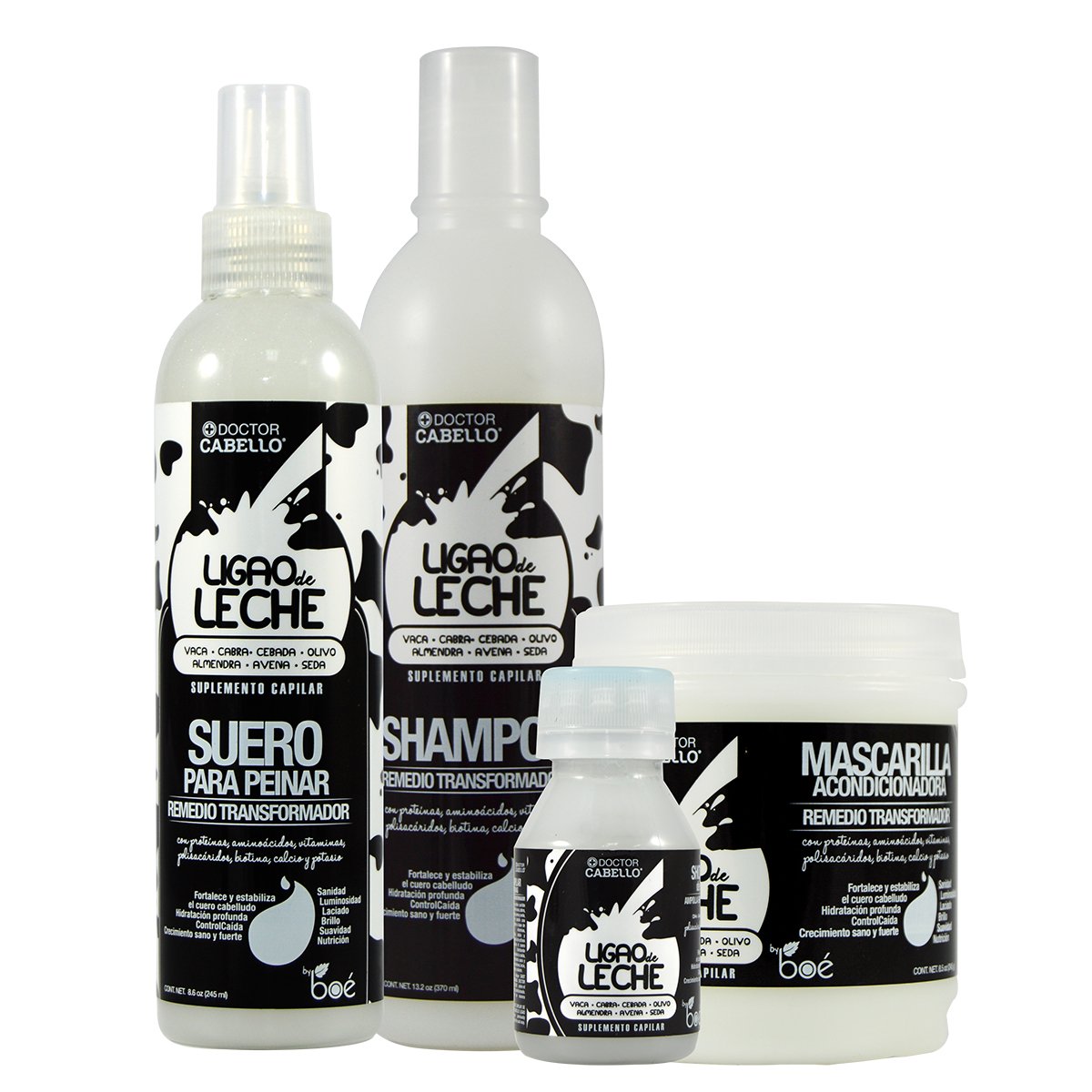 Kit Ligao de Leche + Leave in + Hair Drops