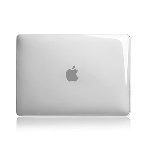 MOSISO Compatible with MacBook Pro 13 inch Case 2023, 2022, 2021, 2020-2016 M2 M1 A2338 A2251 A2289 A2159 A1989 A1708 A1706 with/Without Touch Bar, Plastic Hard Shell Case Cover, Crystal Clear
