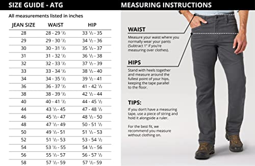 ATG by Wrangler Men's Convertible Trail Jogger, Caviar, 32W x 30L