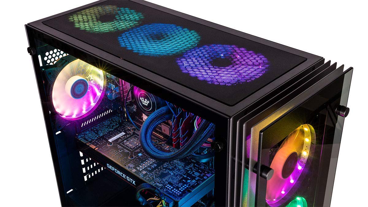 Empowered PC Stratos Micro Gaming Desktop - Intel ARC A750 (> 3060), Intel 20 Core i7-14700KF (~ i9-13900K), 32GB DDR5 RAM, 512GB NVMe SSD + 2TB HDD, WiFi, W11H - Liquid Cooled RGB Computer
