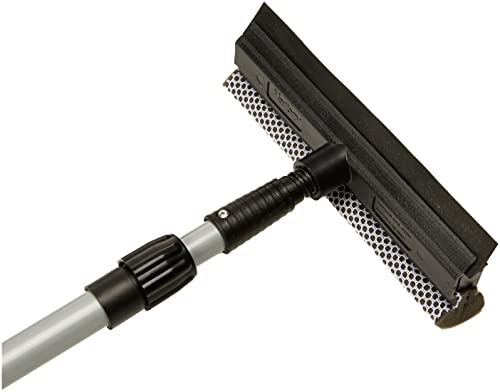 Carrand 9046 8" Squeegee with 36" Steel Extendable Handle, Gray