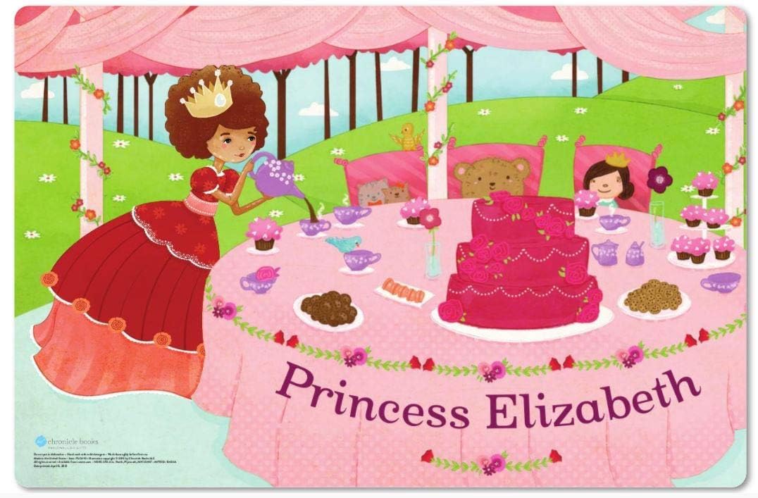 Personalized Placemat for Kids, Princess - I See Me!