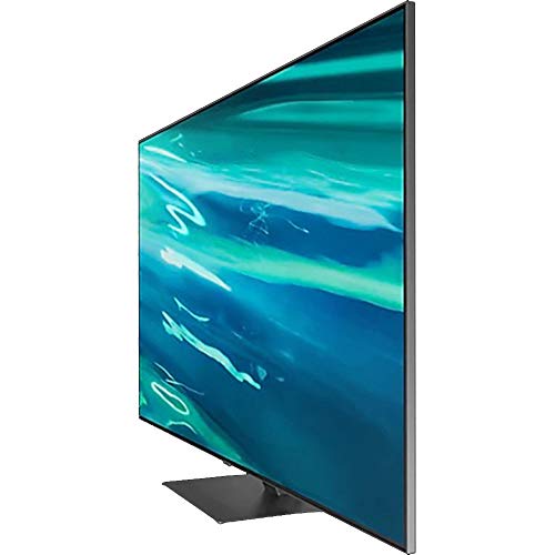 SAMSUNG QN75Q80AA 75 Inch QLED 4K Smart TV Bundle with Premium 1 YR CPS Enhanced Protection Pack