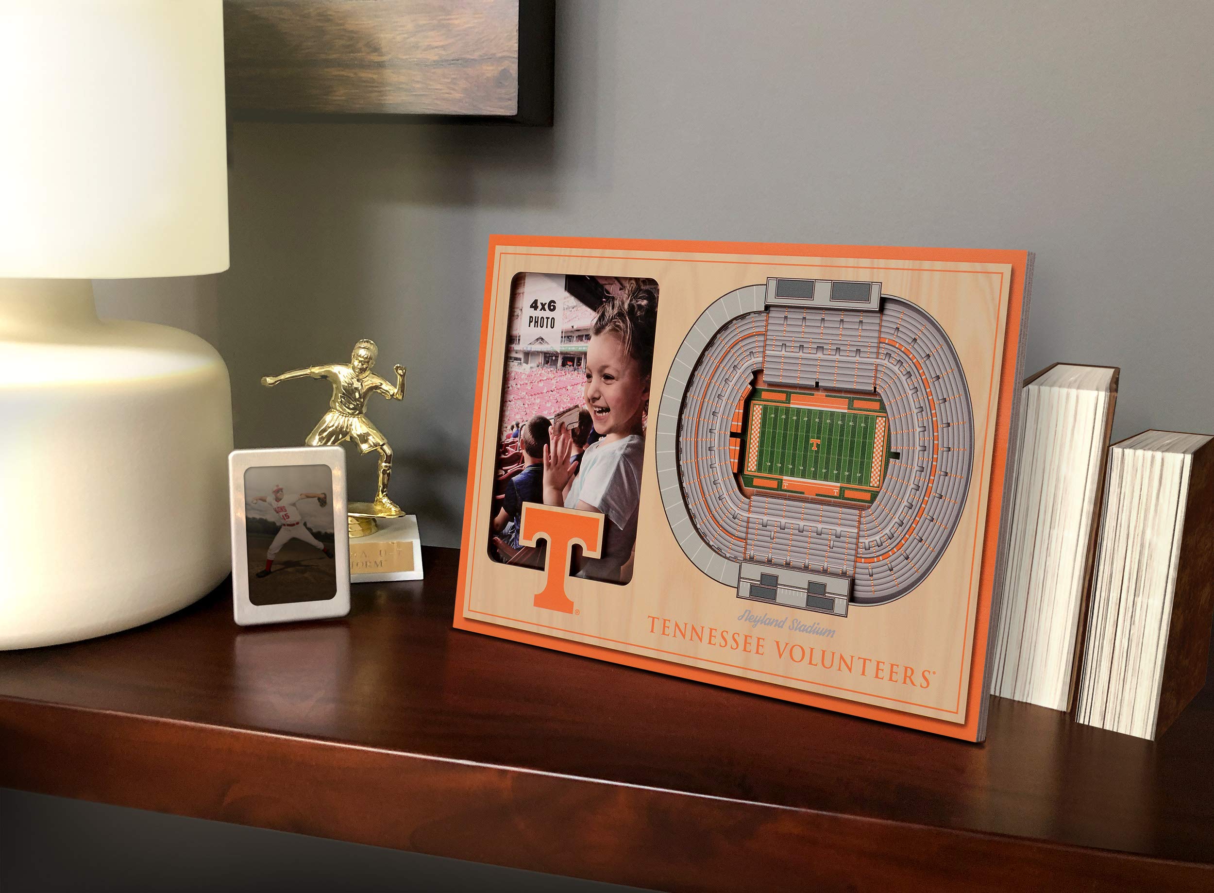 YouTheFan NCAA Tennessee Volunteers 3D StadiumView Picture Frame - Neyland Stadium, 12" x 8"