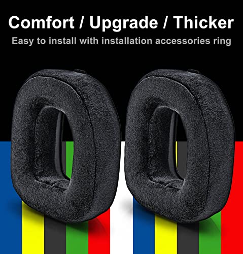 A50 Mod Kit Gen 4 - Ear Cushion Compatible with Astro Gaming A50 Wireless Headset Velvet - Headband/Microphone Foam/Ear Pads I Not Work with GEN 3