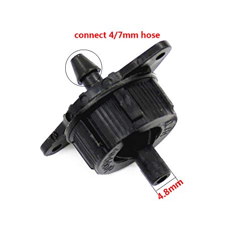 4L/H Pressure Compensation Dripper New Material Uniform Spray High Efficient Watering Garden Drip Irrigation Hose Fittings 20pcs