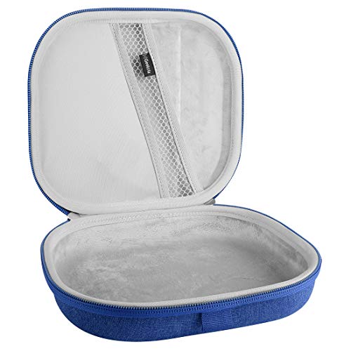 Geekria Shield Headphones Case Compatible with JBL Tune 510BT, Tune 660 BTNC, Tune 700BT, Tune 500BT, E45BT Case, Replacement Hard Shell Travel Carrying Bag with Cable Storage (Blue)
