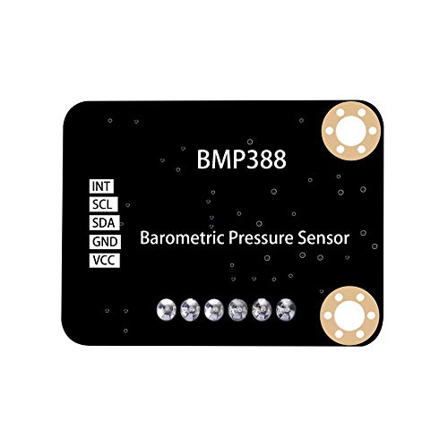 CQRobot BMP388 Barometric Pressure Sensor Compatible with Arduino, Raspberry Pi and STM32. Height/Pressure/Temperature Measurement, for Such as Drones, Environment Monitoring, IoT Projects.
