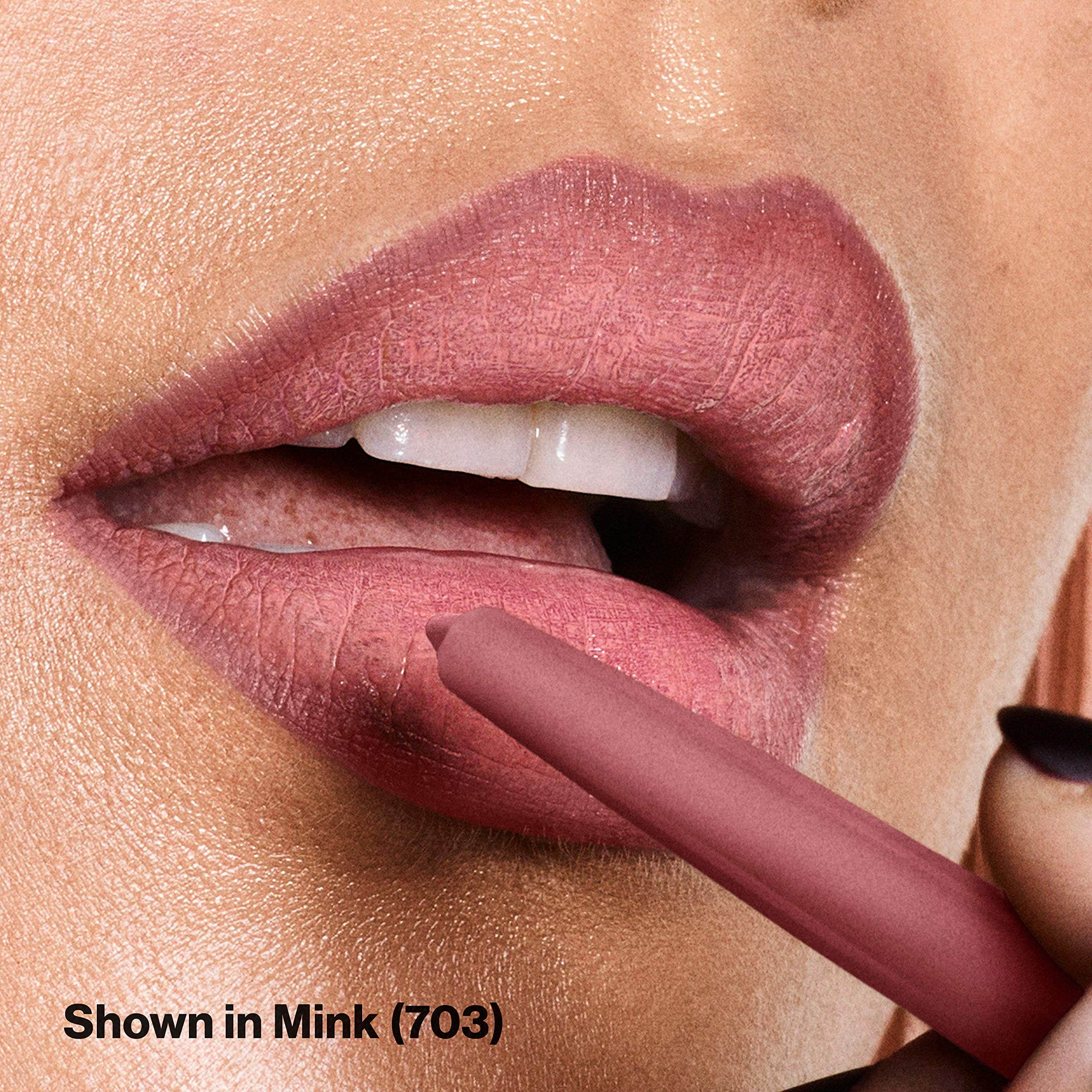 Revlon Colorstay Lip Liner with Built-In Sharpener, Valentine's Day Makeup Gifts for Women, Longwear Rich Colors, Smooth Application, 703 Mink, 0.01 oz