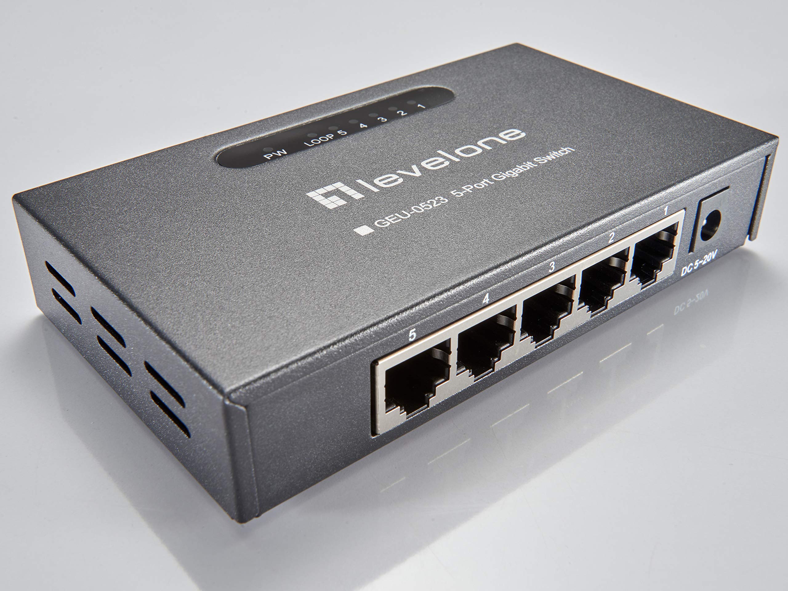 LevelOne GEU-0523 5-Port Gigabit Switch