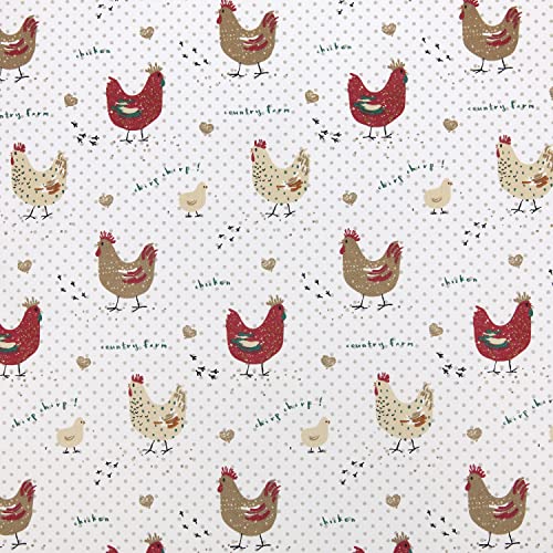 Cackleberry Home Farmhouse Chicken Kitchen Towels 100% Cotton, Set of 3