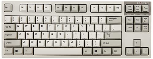 REALFORCE R2 Keyboard (Tenkeyless, Ivory, Mixed Key Weight)