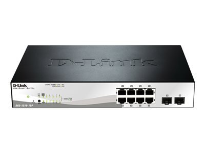 D-LINK BUSINESS DGS-1210-10P Web Smart 8-Port Gigabit Swtch