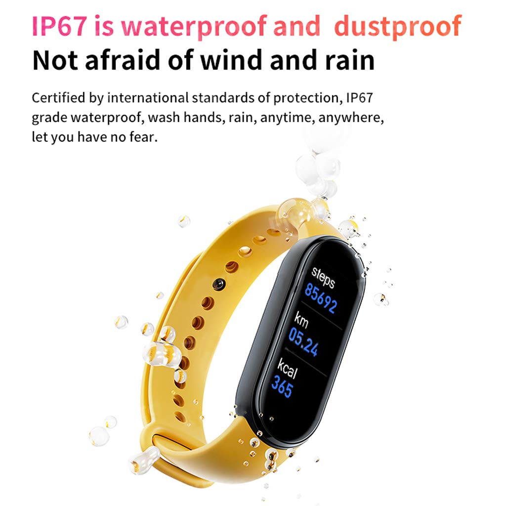 Kingjinglo M6 Smart Watches Sports Watches Smart Wristbands for Men and Women