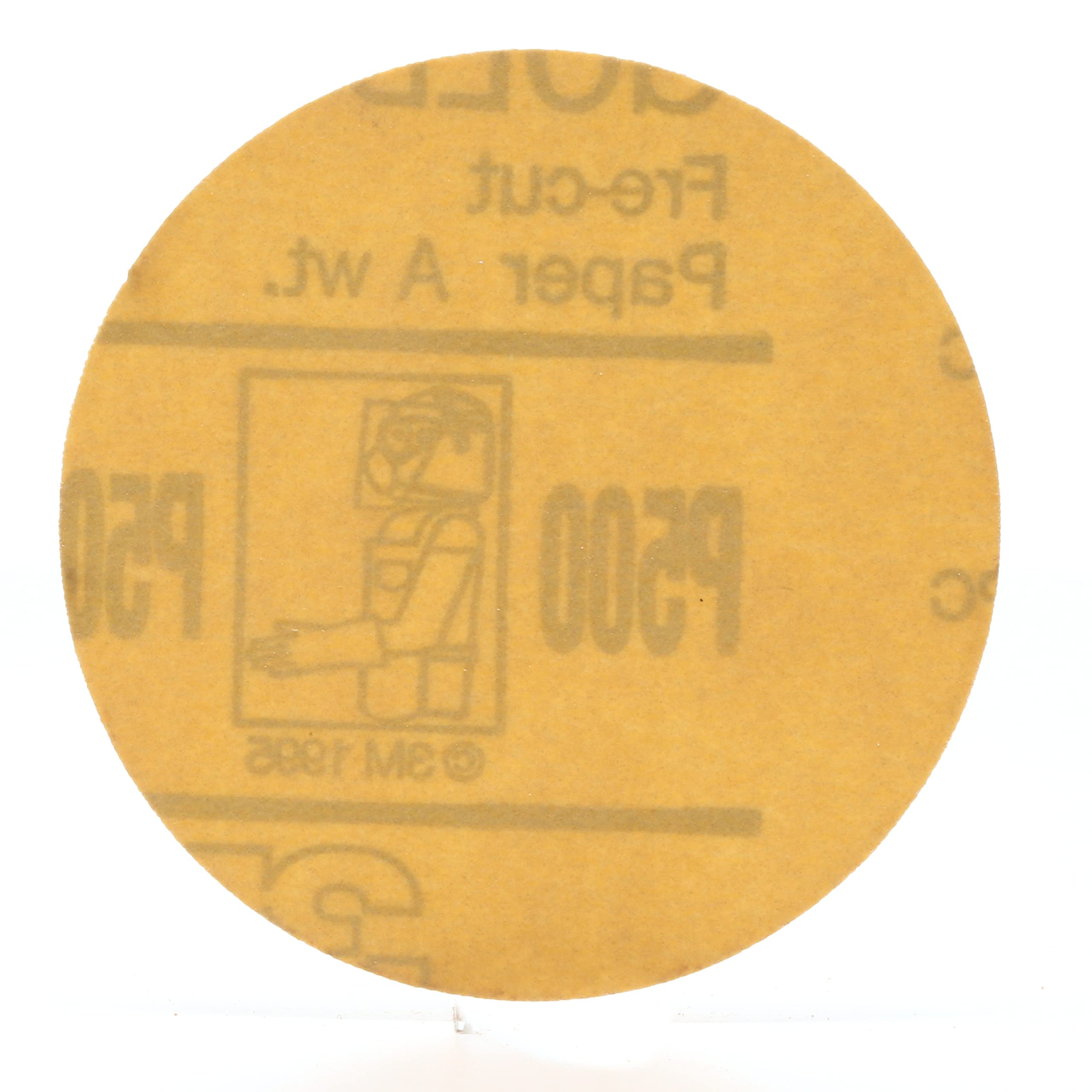 3M Hookit Gold Disc 216U, 00916, 3 in, P500 Grade, 50 Discs, Automotive Abrasive Discs (Packaging May Vary)