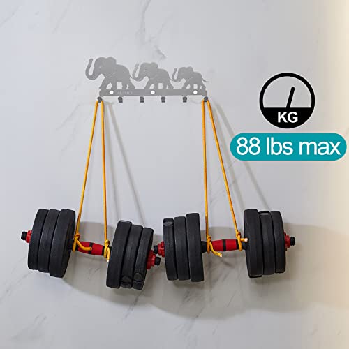 Autoly, Coat Rack Wall Mount installs The Door Hanger Hook Against The Wall, Coat Hanger Wall can Organize The Room. Coat Hooks Wall mounted6 Hooks 1 Piece,Length 9.84in* Width 4.13in