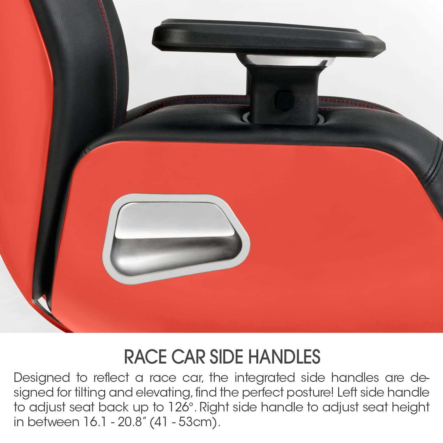 Thermaltake ARGENT E700 Real Leather Gaming Chair (Flaming Orange) Design by STUDIO F∙A∙PORSCHE, GGC-ARG-BRLFDL-01