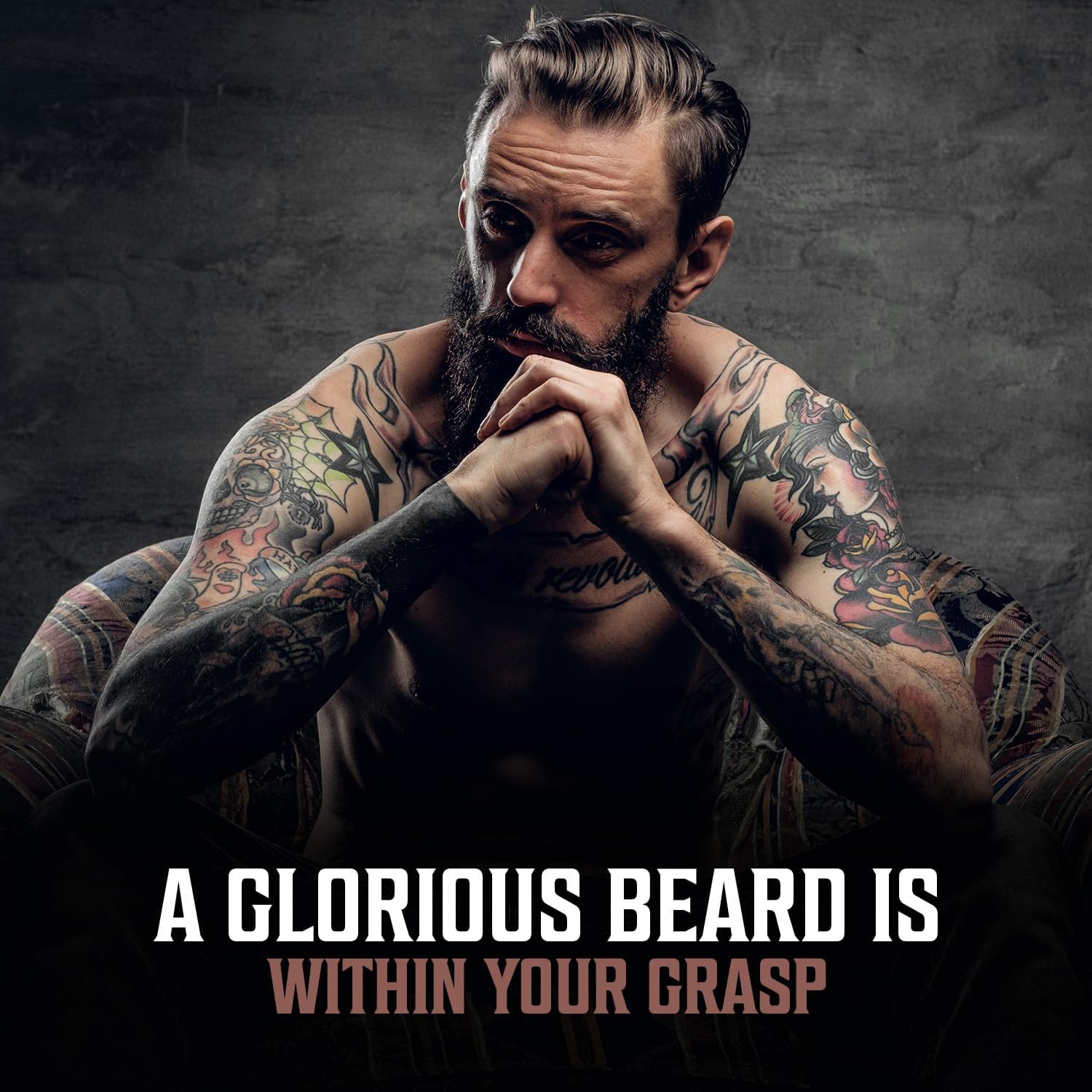 Viking Revolution Bay Rum Beard Oil for Men - Natural Softener and Conditioner with Argan & Jojoba Oils for Strengthening and Moisturizing