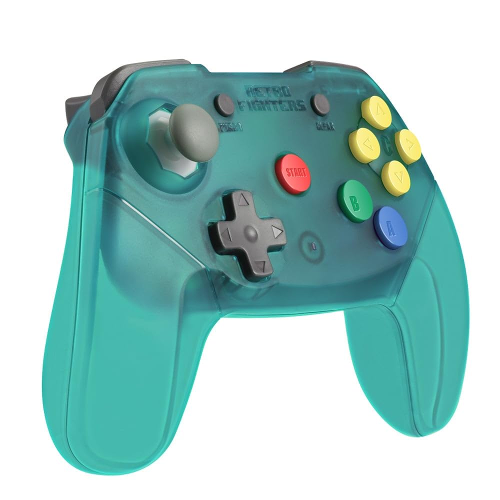 Retro Fighters Brawler64 Wireless Edition N64 Controller - Nintendo 64 - Red