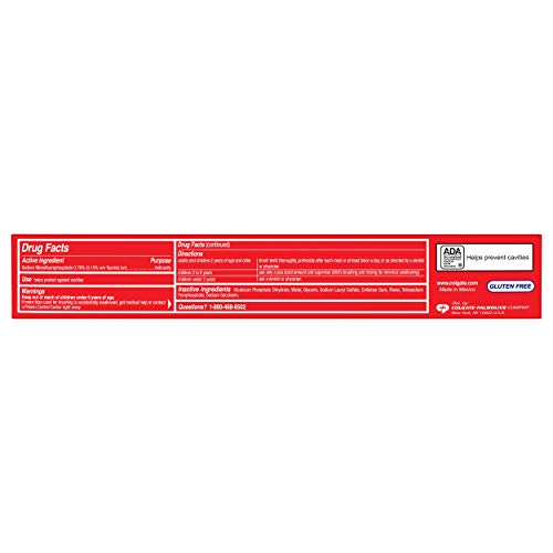 Colgate Cavity Protection Toothpaste with Fluoride - 6 Ounce Twin Pack