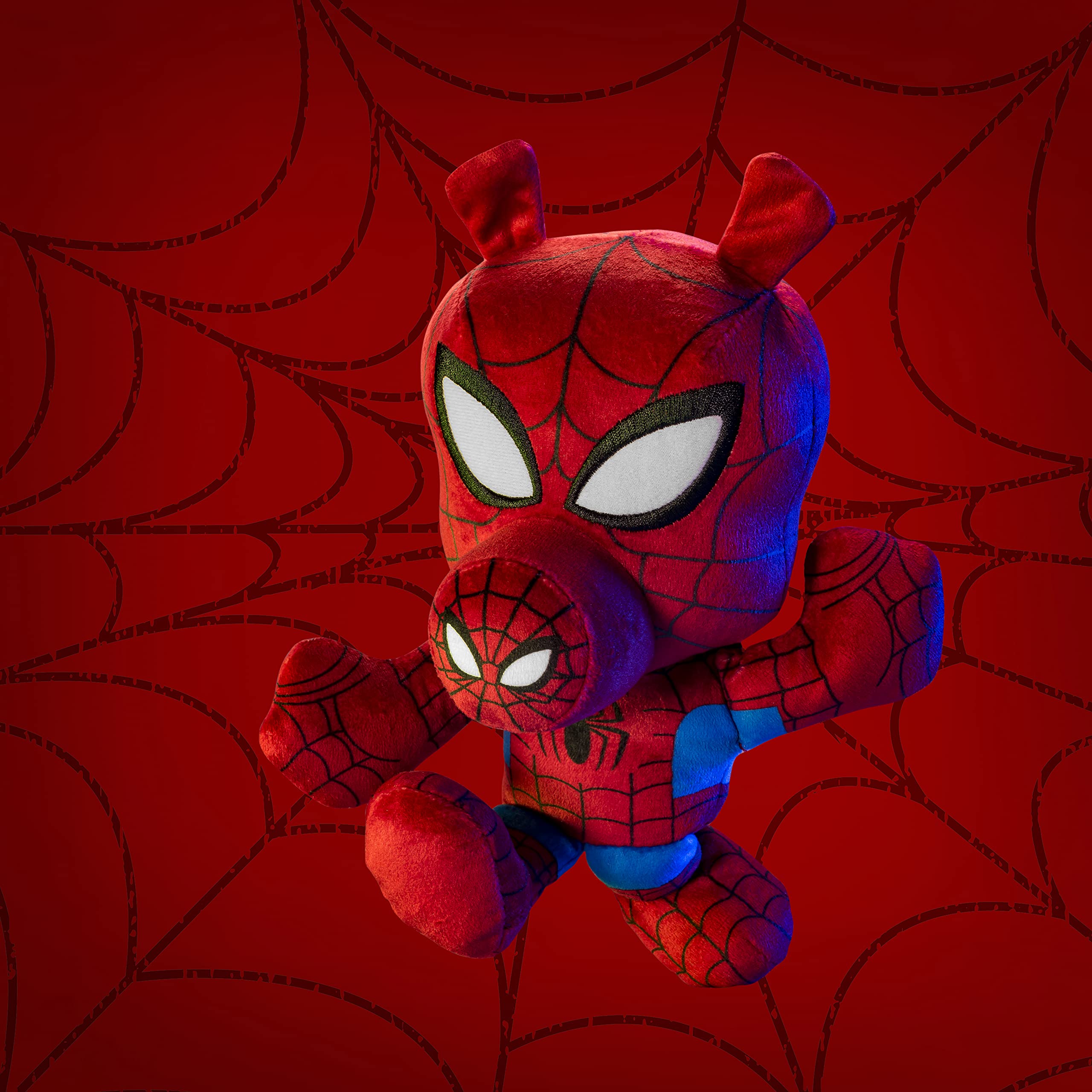 Bleacher Creatures Marvel Spider-Ham 8" Kuricha Sitting Plush - Soft Chibi Inspired Toy