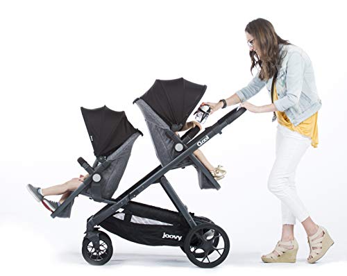 JOOVY Qool Second Seat, Black Melange
