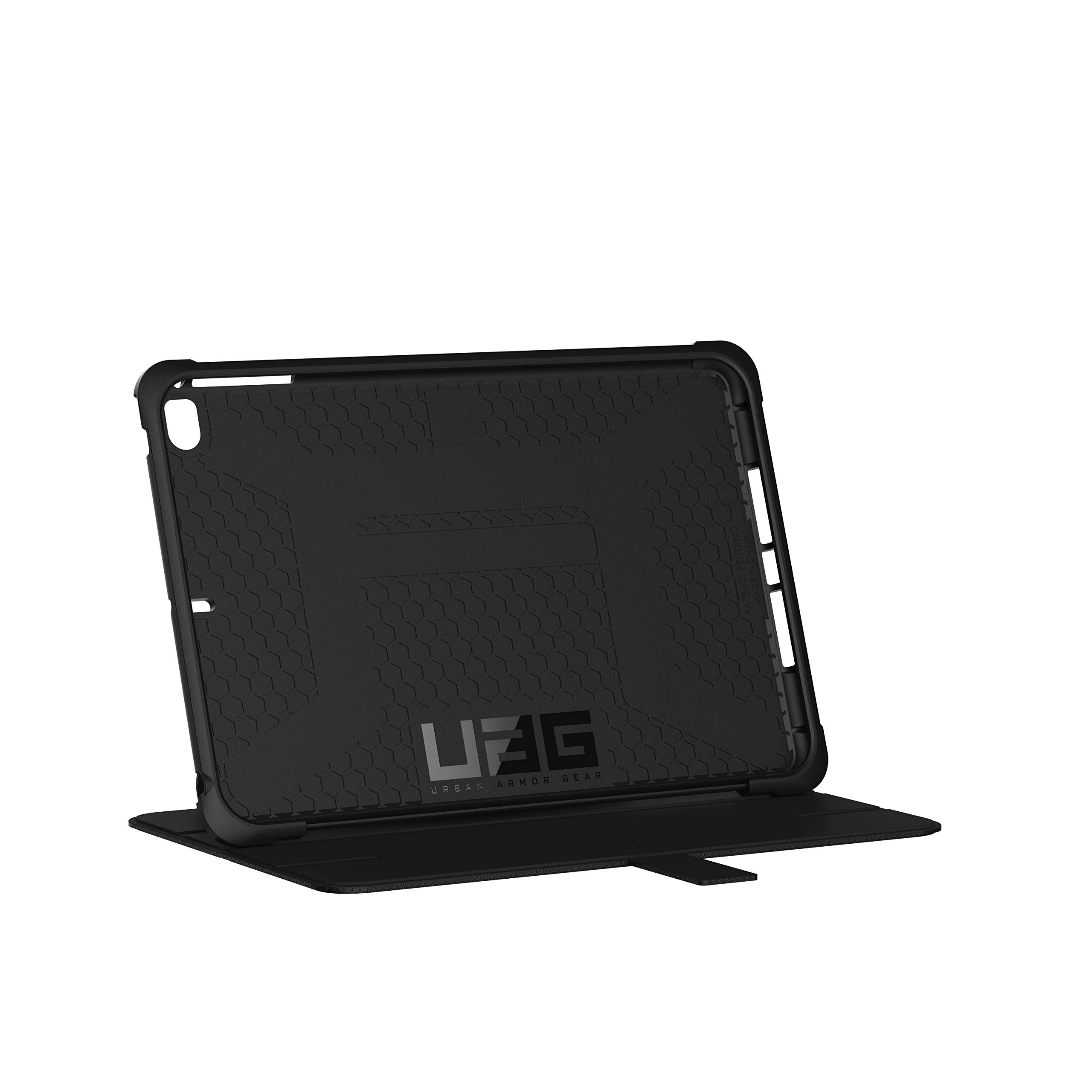 UAG Folio iPad Mini (5th Gen, 2019) Case Metropolis Feather-Light Rugged [Black] Military Drop Tested iPad Cover with Apple Pencil Holder