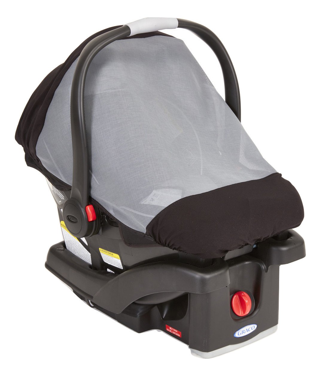 Sashas"See Me See You Series" Sun, Wind and Insect Cover for Graco Snugride Click Connect 30 & 35 Infant Car Seats