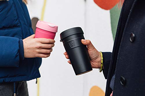 KeepCup Thermal Reusable Stainless Steel Coffee Mug | Travel Cup with Insulated Lid, Vacuum Seal, Lightweight Tumbler | Large | 16oz | Saskatoon