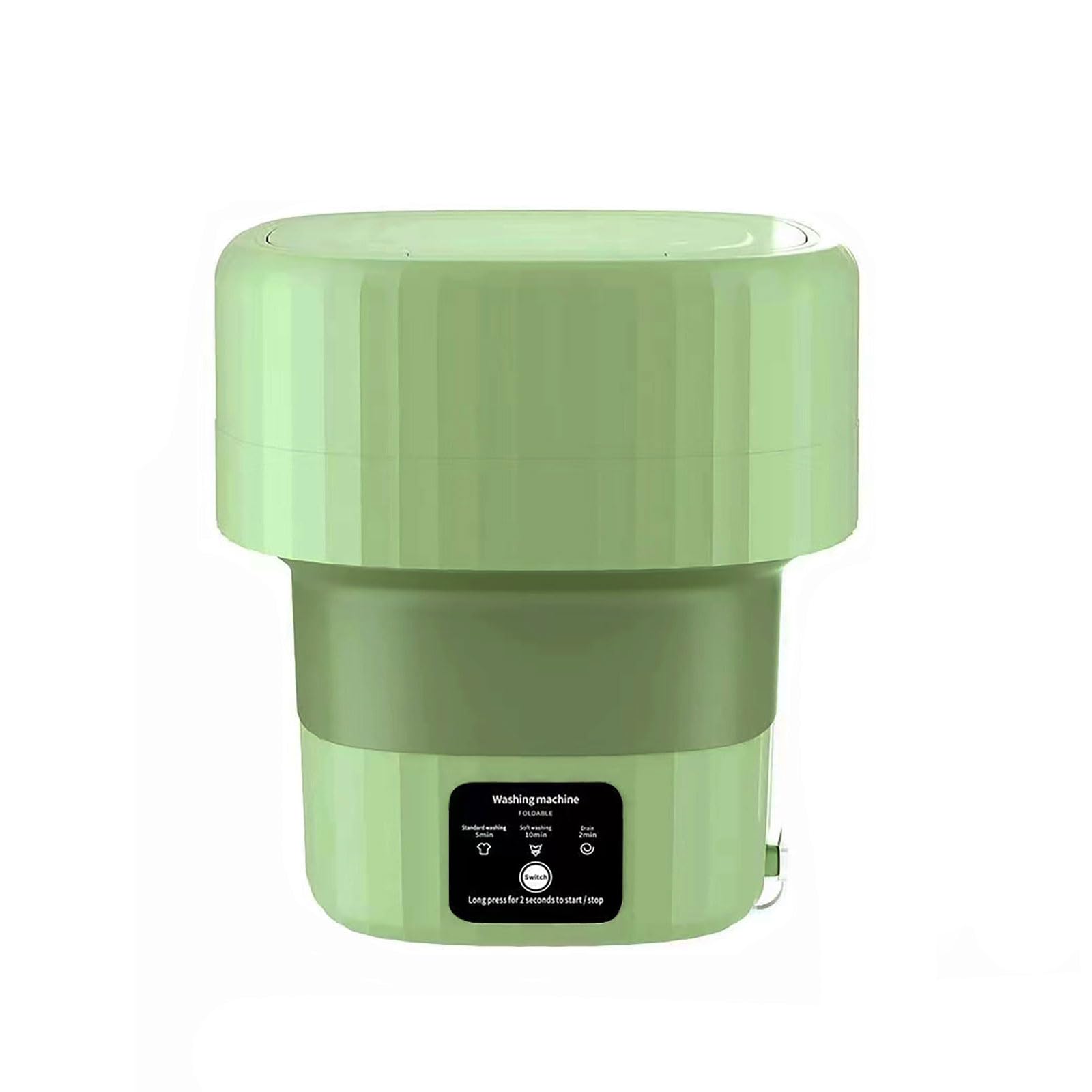 Portable Washing Machine,9L Foldable washing machine, Small Mini Washer for Baby Clothes, Underwear or Small Items, Apartment, Dorm, Camping, RV Travel laundry