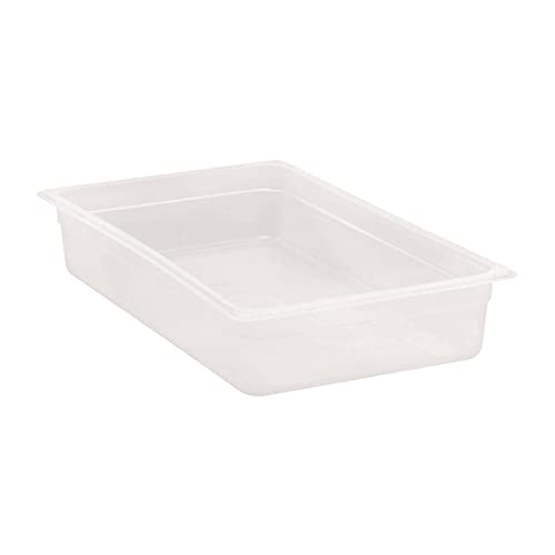 Cambro 14PP190 Translucent 4" Full Size Food Pan