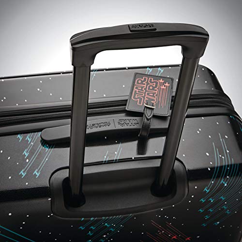 American Tourister Star Wars Hardside Spinner Wheel Luggage, Galaxy, Carry-On 20-Inch