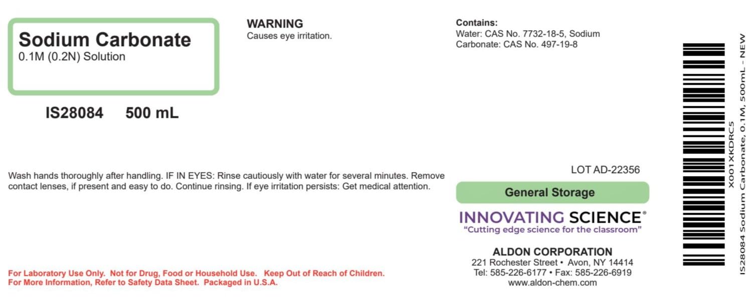 ALDON Innovating Science Sodium Carbonate, 0.1M, 500mL - The Curated Chemical Collection