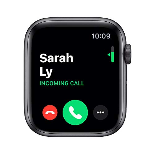 Apple Watch Series 5 (GPS, 44mm) - Space Gray Aluminum Case with Black Sport Band
