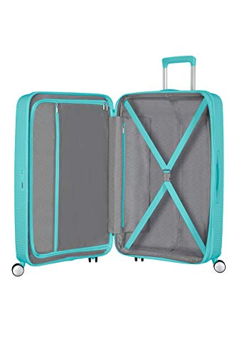 AMERICAN TOURISTER Unisex_Adult M (67 cm - 81 L), Poolside Blue, M (67 cm - 81 L)