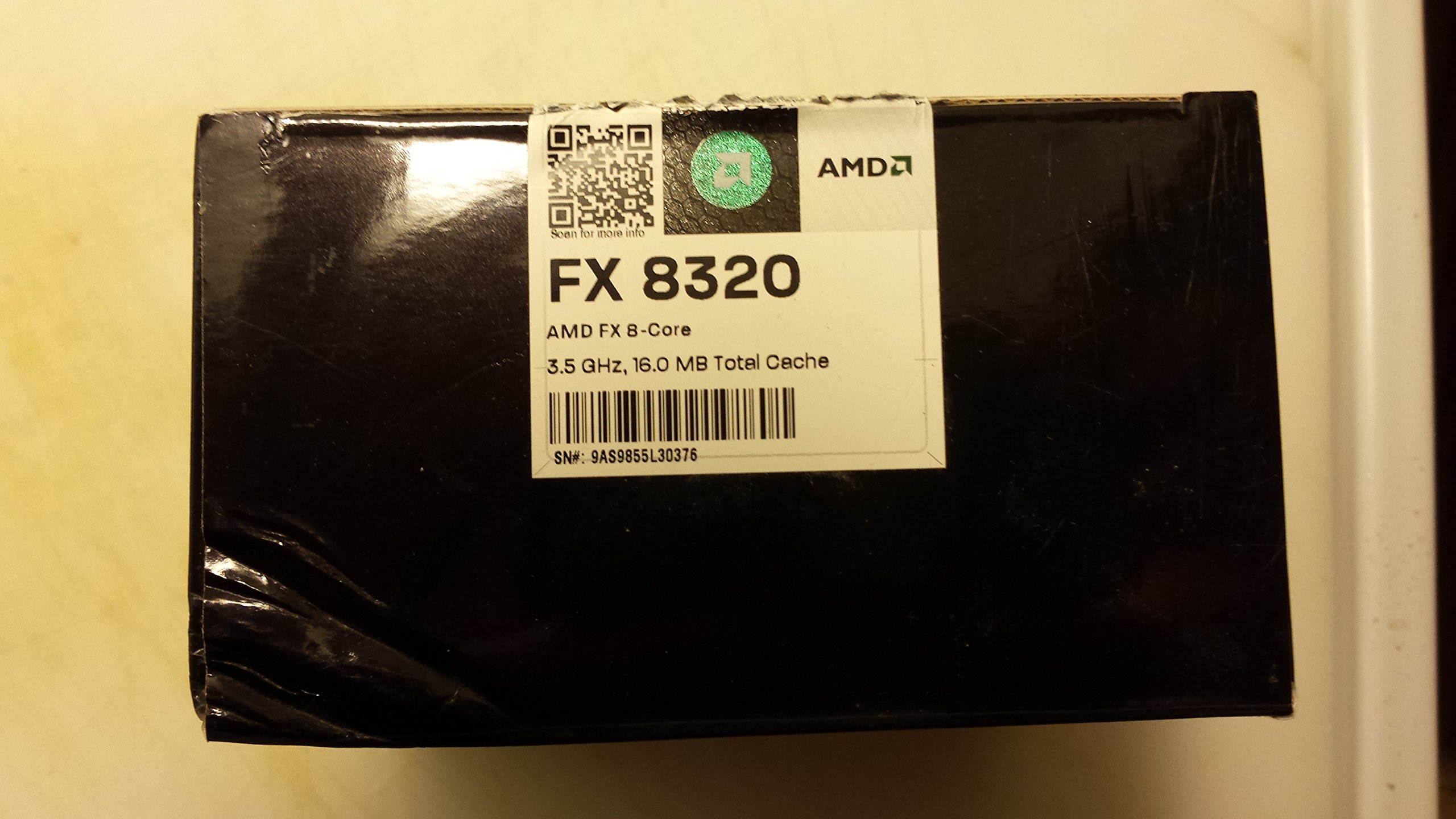 AMD FD8320FRHKBOX FX-8320 FX-Series 8-Core Black Edition Processor