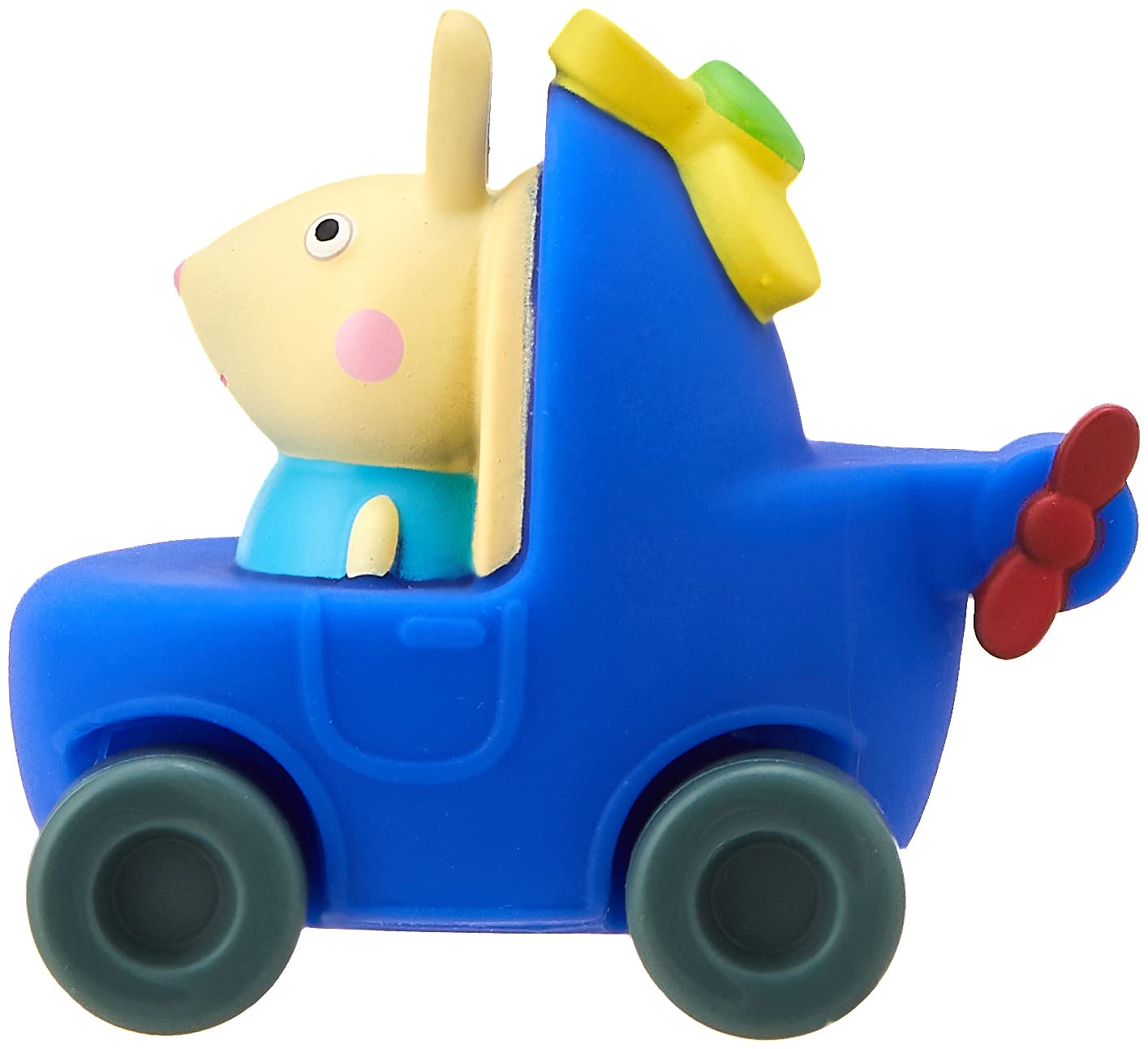 Peppa Pig Peppa’s Adventures Little Buggy Vehicle, Preschool Toy for Ages 3 and Up (Rebecca Rabbit in Helicopter)