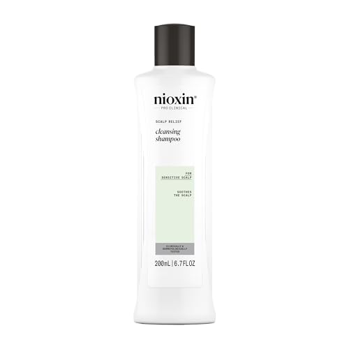 Nioxin Scalp Relief Cleansing Shampoo - Shampoo for Sensitive Scalp, 6.7 fl oz (Packaging May Vary)