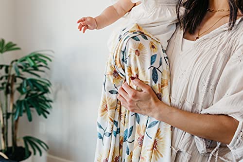 Copper Pearl Large Premium Knit Baby Swaddle Receiving Blanket Sunnie