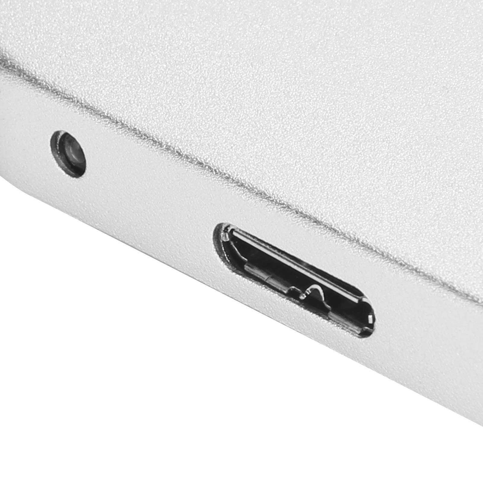 USB to 3.0 2.5 Inch Portable Mobile Hard Drive, 80G 120G 250G 320G 500G 1TB 2TB Universal External Hard Drive for Computer Monitors and Laptop, Silver(320G)