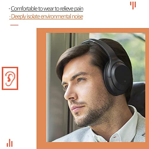 Adhiper Earpad Replacement WH-1000XM3 Earmuffs Ear Pads and Repair Part is Compatible for Sony WH-1000XM3 Wireless Noise-Canceling Over-Ear Headphones (Black)