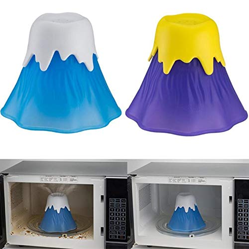 Acofuns Creative Volcano Modeling Microwave Oven Cleaning Tools Microwave Oven Cleaner