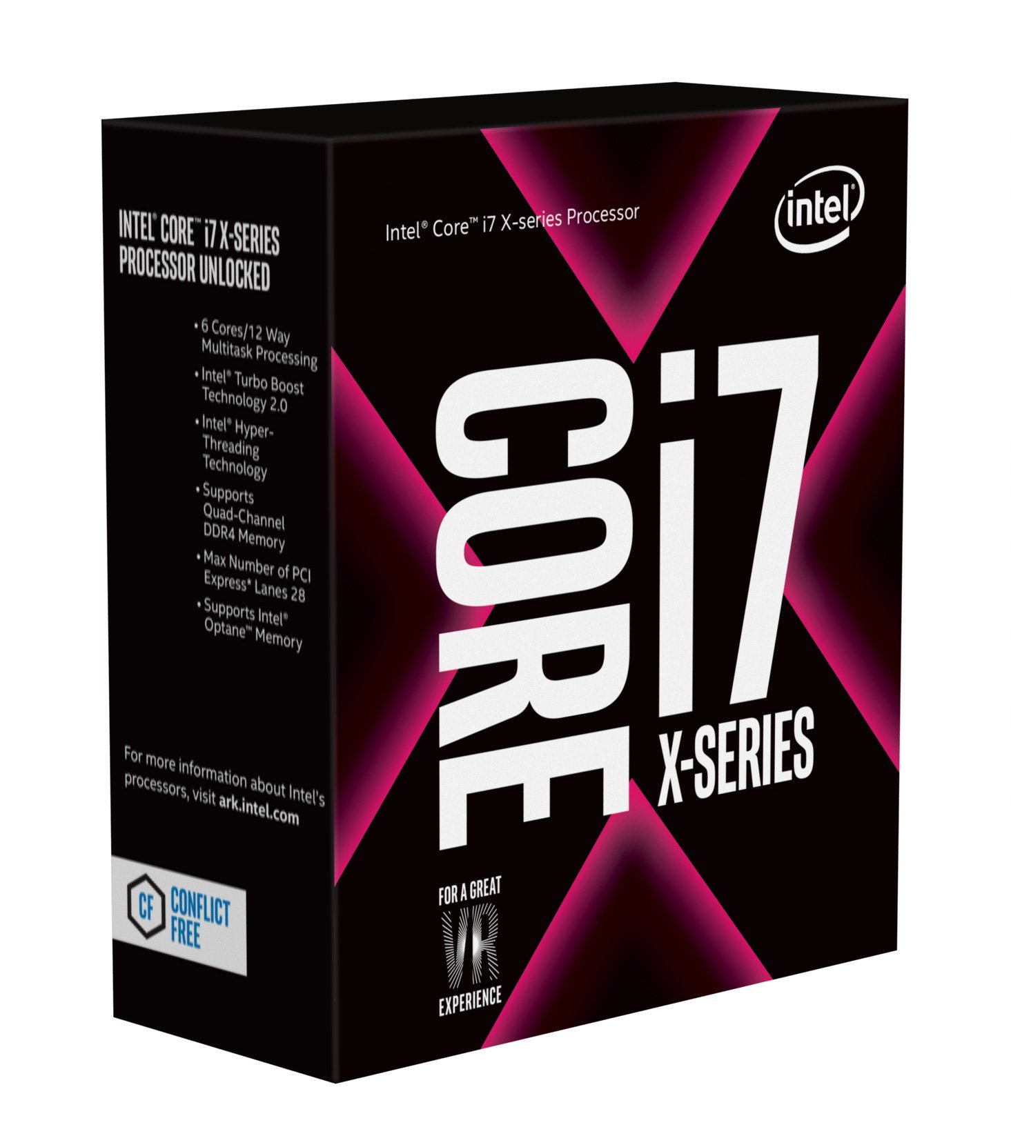 Intel SR3NH Core i7-7800X X-Series Processor 8.25M Cache, up to 4.00 GHz (Renewed)