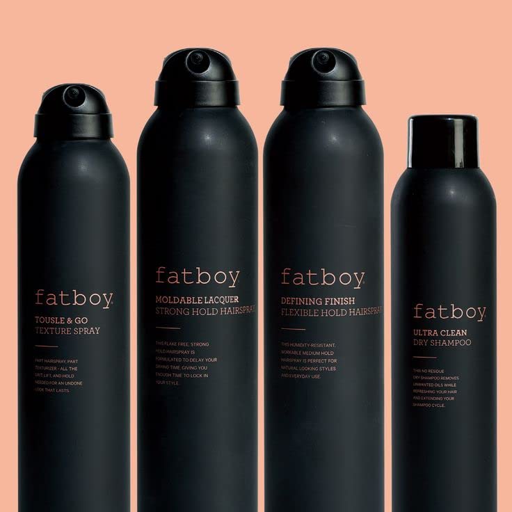 Fatboy Hair Ultra Clean Dry Shampoo, Oil Absorbing and Refreshing, Dry Hair, 1 Oz.