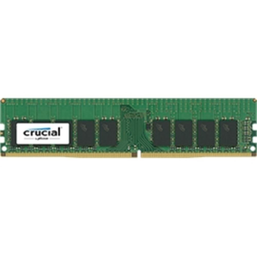 Crucial Technology 16GB 288-Pin EUDIMM DDR4 (PC4-19200) Server Memory Module, CL=17, Unbuffered, 2400 MT/S Speed, ECC, 1.2V, 2048Meg x 72, Dual Rank, x8 Based