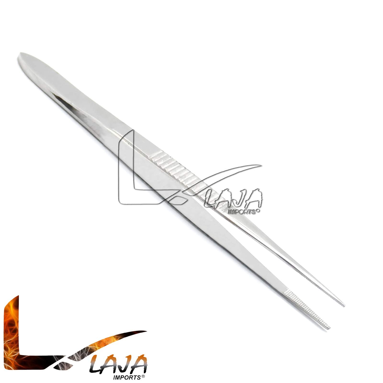 Laja Imports Set Of 5 Disecting Disection Science Lab Tweezers Forceps 'Splinter (Fine Point 3.5") for Educational Use