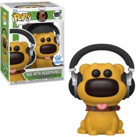 Funko Dug Days POP! Disney Vinyl Figurine Dug with Headphones 9 cm